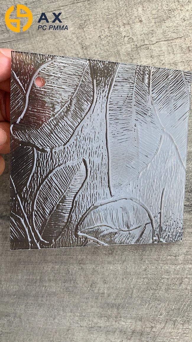 Skylight Embossed 1.5mm Polycarbonate Solid Sheet