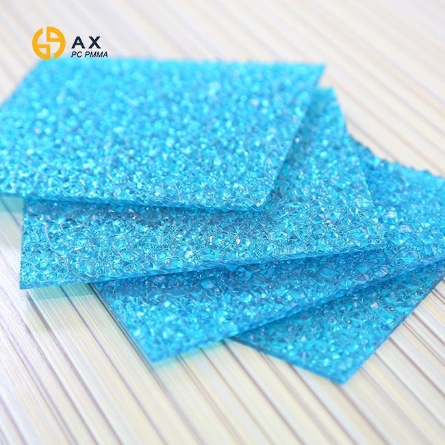 Awning Coloured 1220mm Width 1mm Embossed Acrylic Sheet