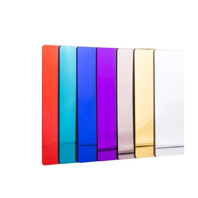 Cast Fabback Acrylic Plexiglass Mirror Sheets Customized